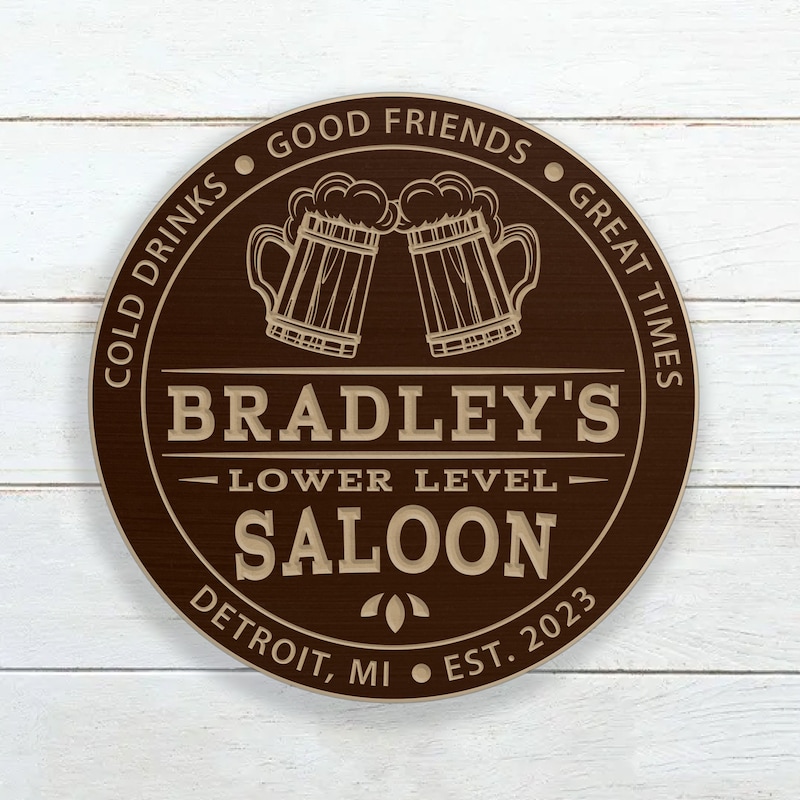 Lower Level Sign - Etsy