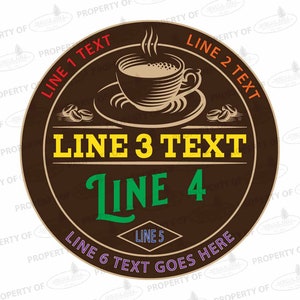 Coffee Bar Sign / Personalized Coffee Bar Sign / Carved Wood Wall Sign ...