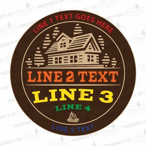 Cabin Camp Sign / Personalized Cabin Sign / Carved Wood Sign / Custom ...