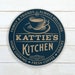 Kitchen Sign / Personalized Kitchen Sign / Carved Wood Sign / Custom ...
