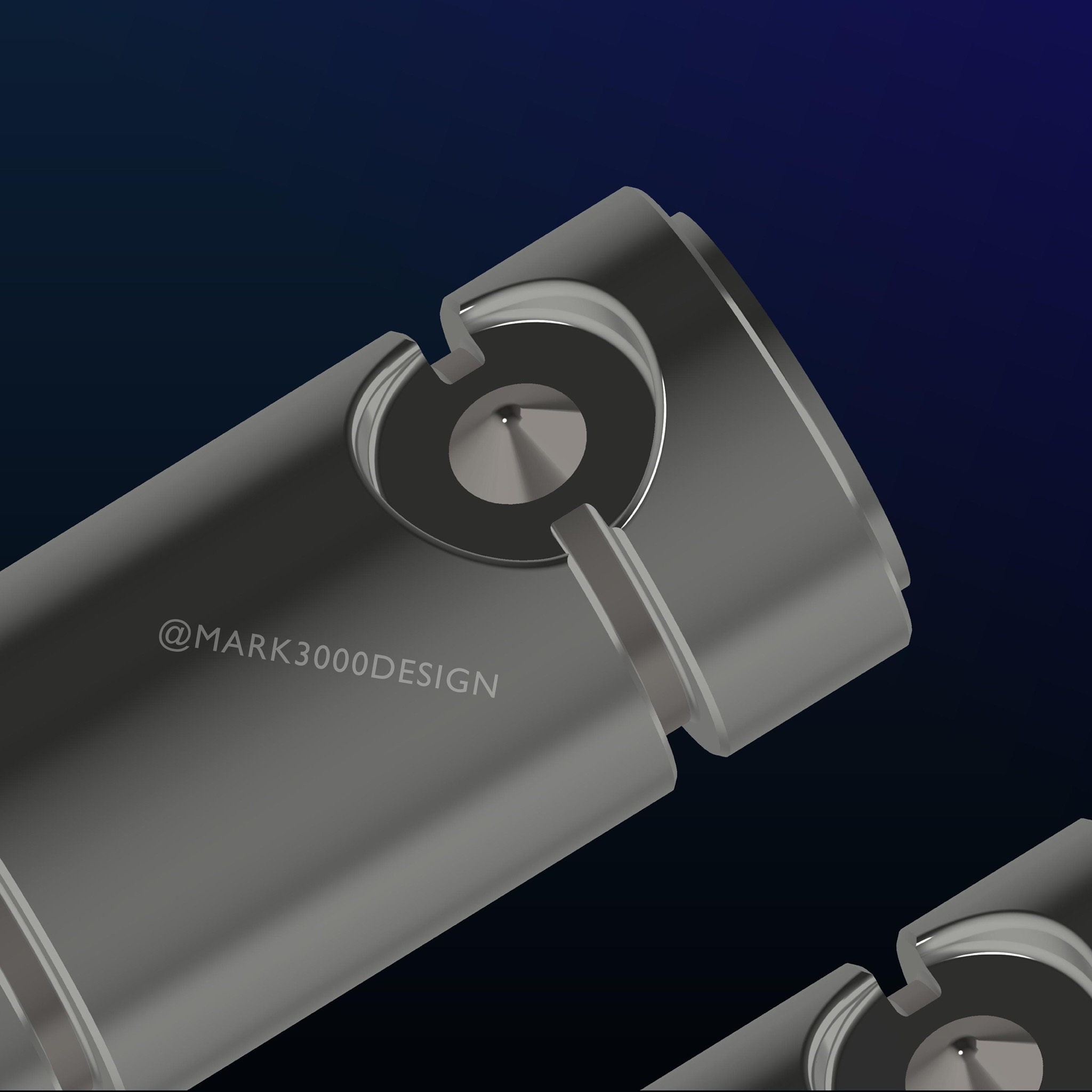 Daredevil’s Batons Knurled 3D STL File - Etsy