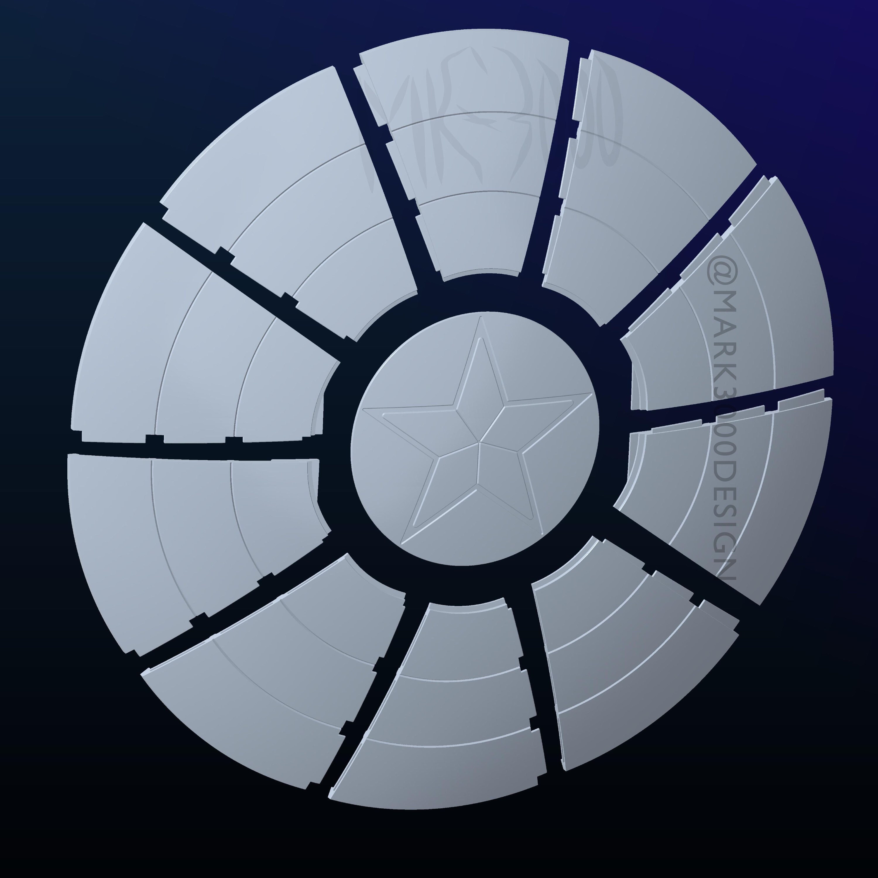 Captain America Shield STL File - Etsy