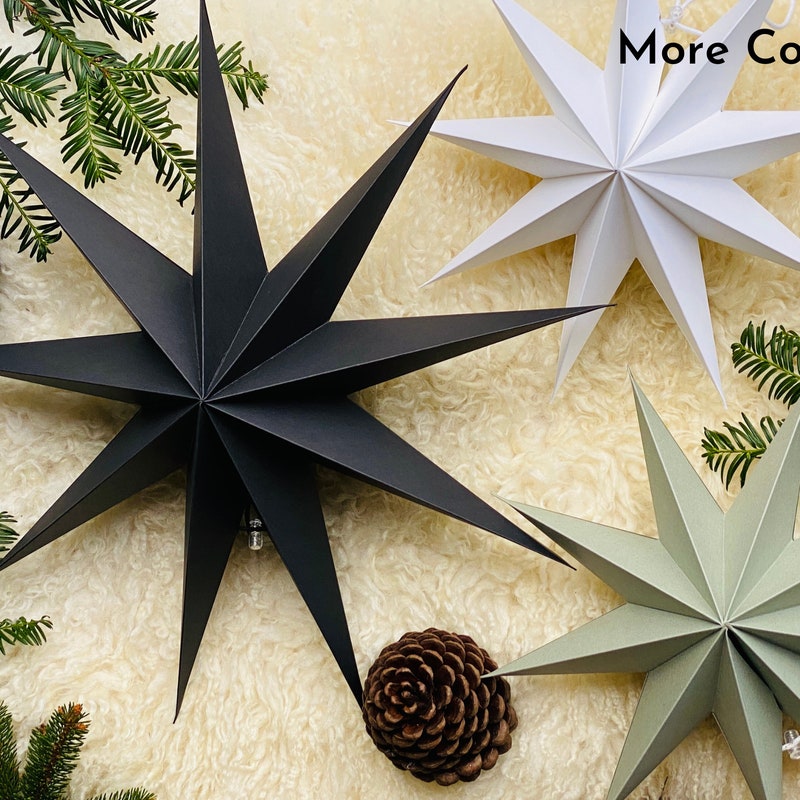 Large Paper Stars - Etsy UK