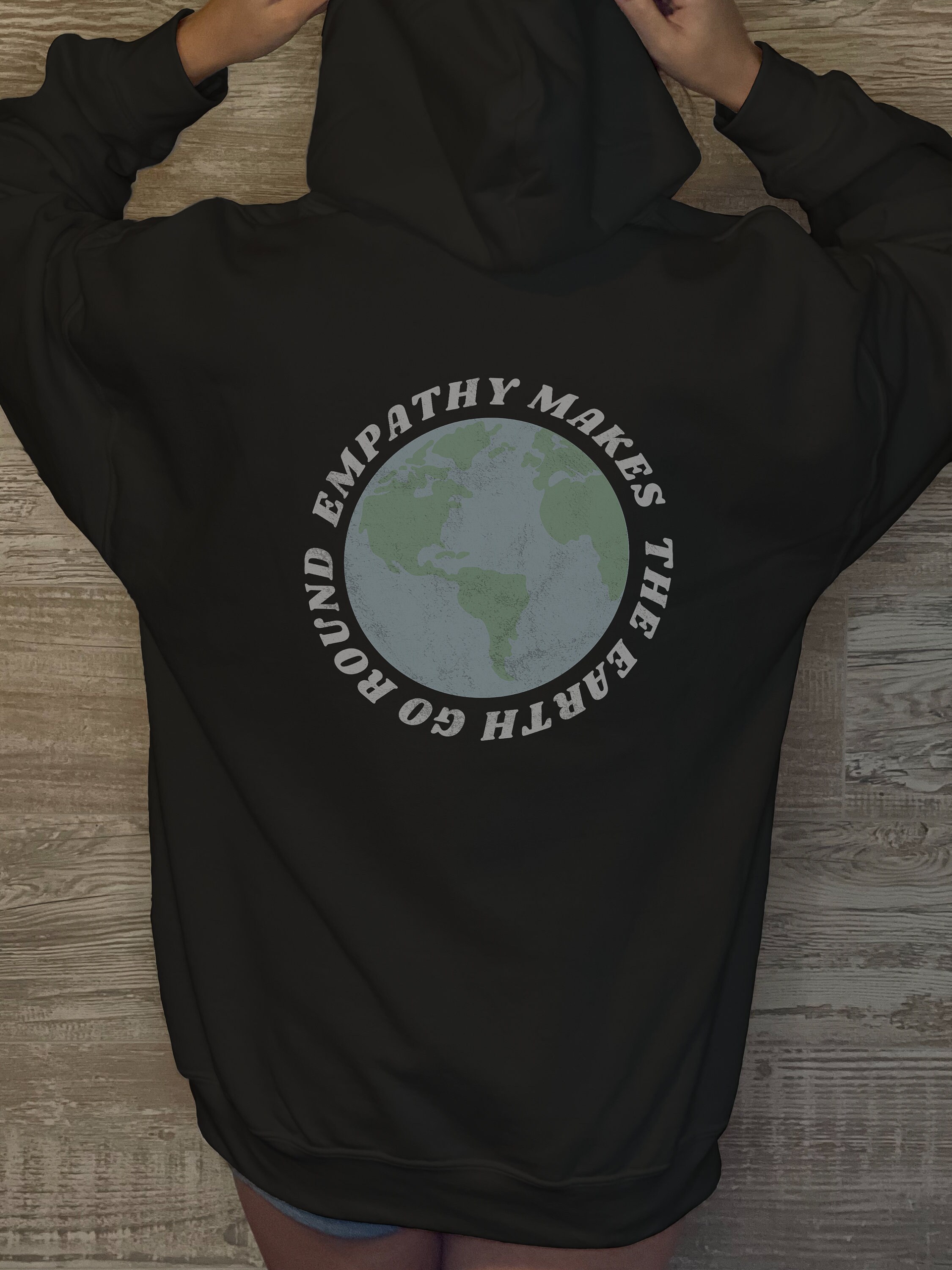 Empathy Hoodie VSCO Hoodie Empathy Sweatshirt Earth Day Shirt ...