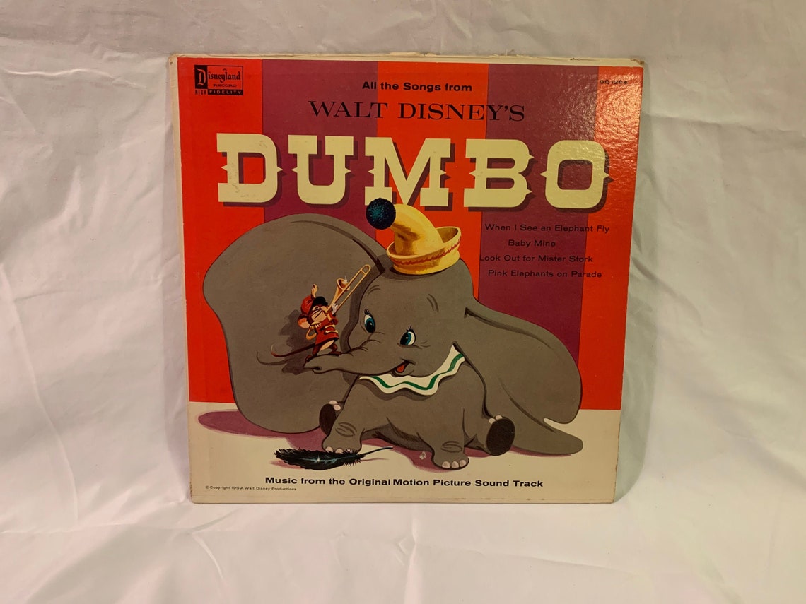 Disney dumbo vinyl picture disc - ionwolf