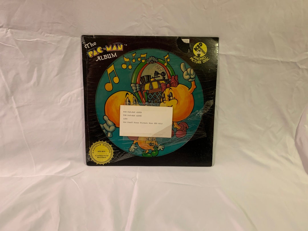 The Pac-man Album Vintage Vinyl Picture Record 1980 33 LP - Etsy