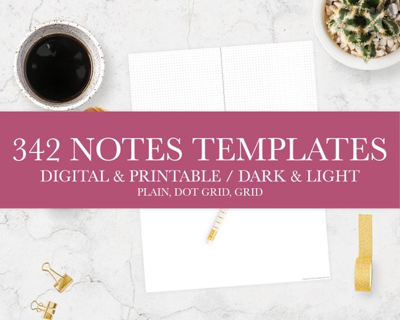 Ultimate Digital Goodnotes Template Bundle With 342 Digital - Etsy