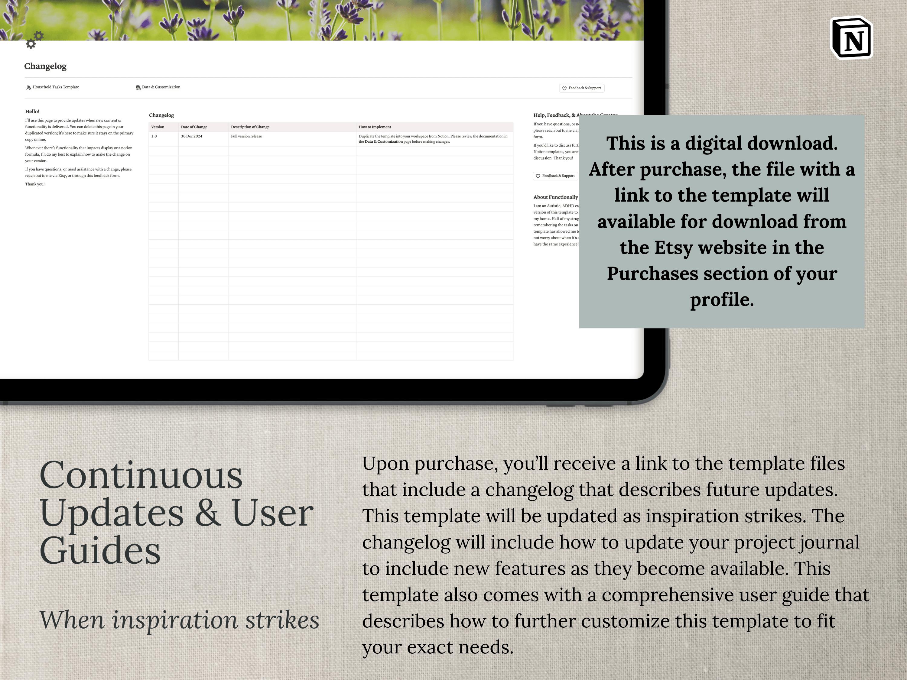 Notion Template - Automated Chore Charts – Your Personal Home ...