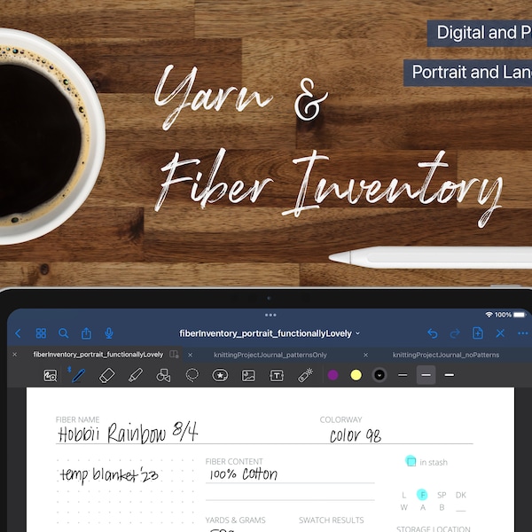 Yarn Inventory - Etsy