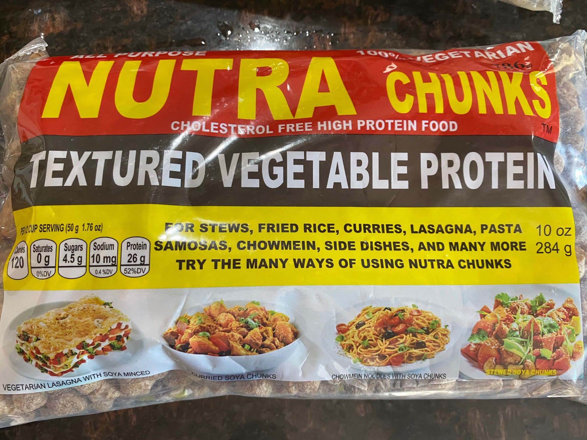 Nutra Chunks Texture Vegetable Protein - Etsy