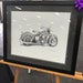 Harley Panhead Motorcycle Art - American Classic - Etsy