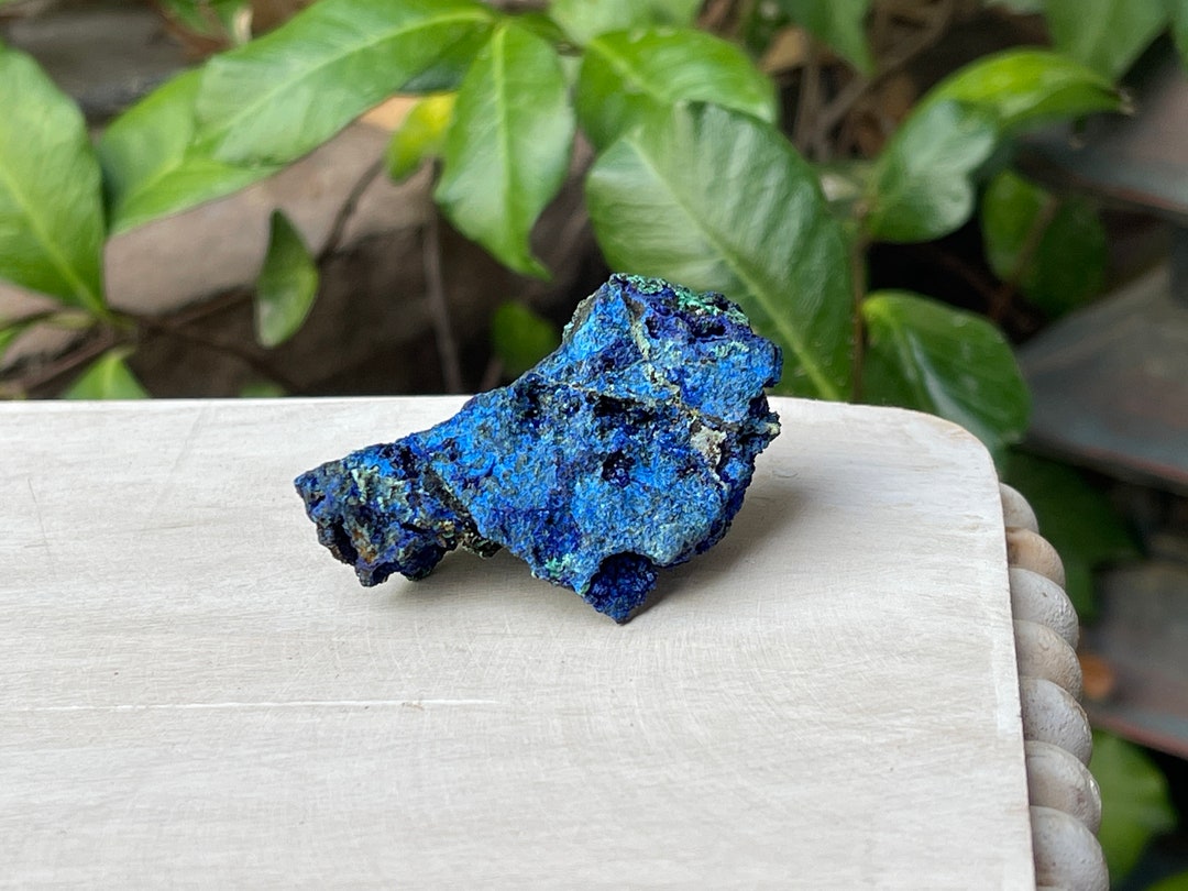 Azurite With Malachite Specimen, Natural Azurite, Raw Azurite, Healing ...