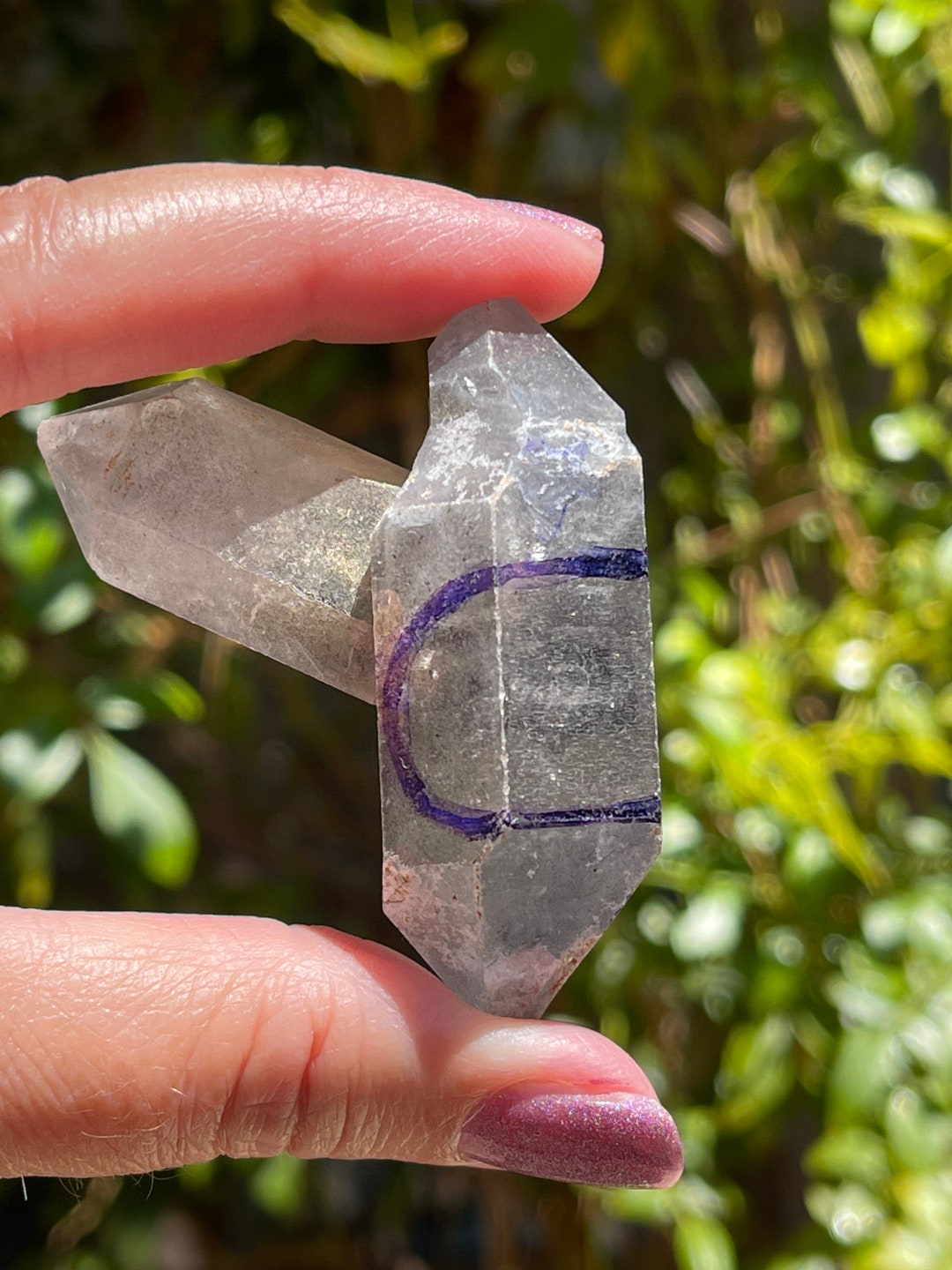Enhydro Crystal Moving Water Bubble Quartz Crystalmineral - Etsy
