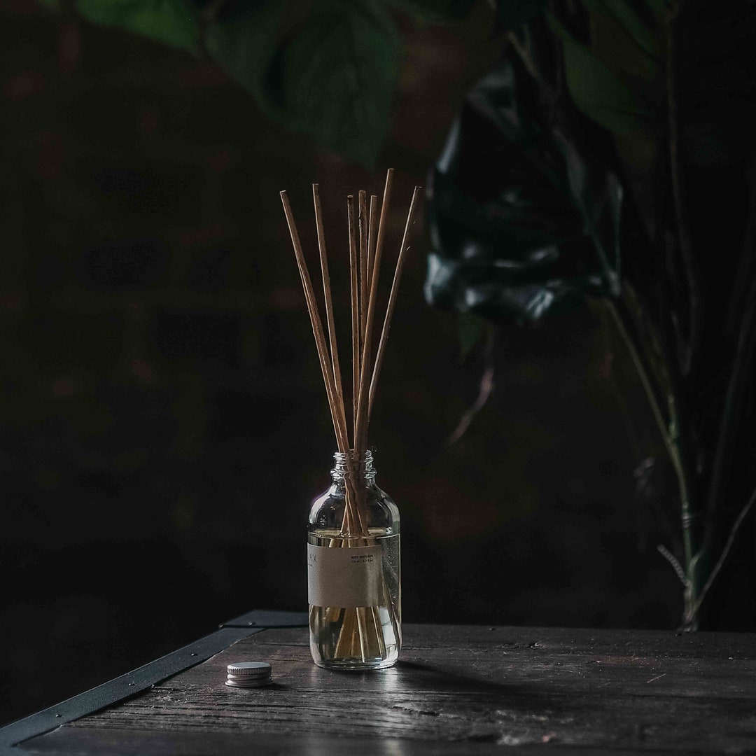 PROJECT COAX Reed Diffuser. [CSA] Cedar. Sandalwood. Amber. Hand Bottled, Non-toxic, Vegan, Eco ...