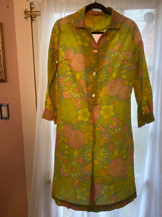 vintage 1970s mod floral - Gem