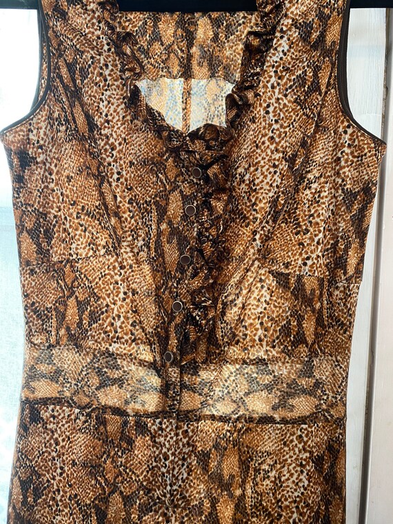 vintage 70s animal print - Gem