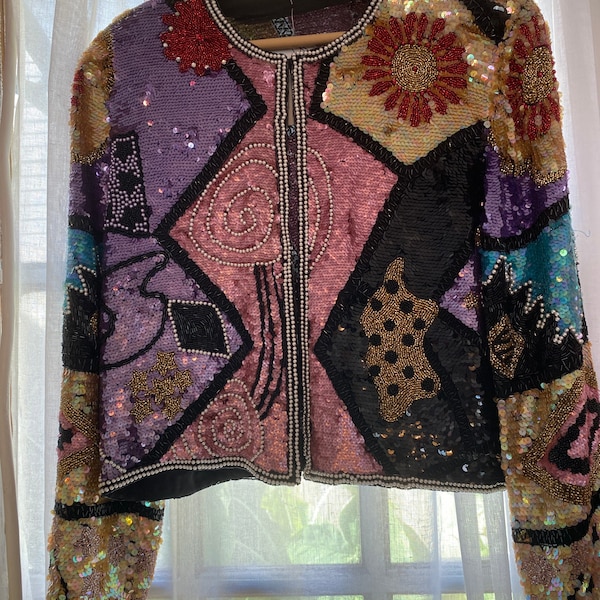 Beaded Jackets - Etsy