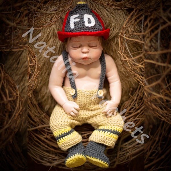 Baby Fireman - Etsy