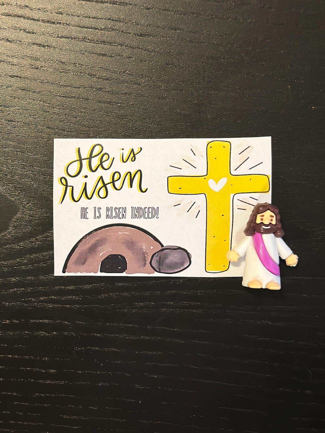 Mini Jesus Figurine,everyone Needs a Little Jesus, Easter Basket Gift ...