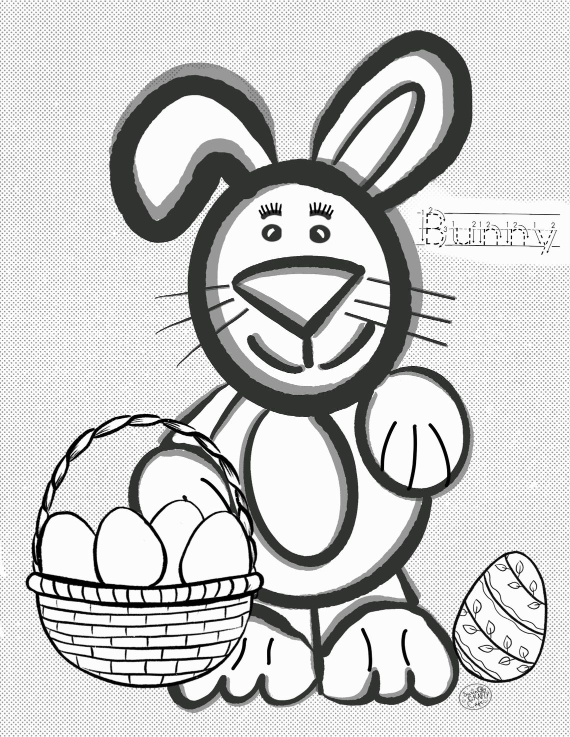 Easter Bunny Activity Sheets, Easter Color Sheets, Easter Bunny Kids ...