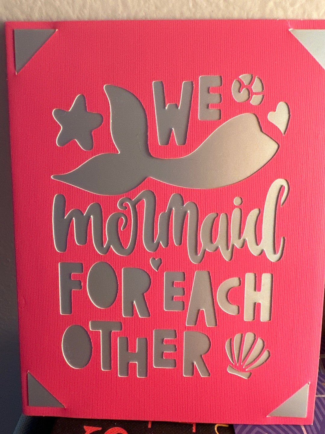 Mermaid Card, Anniversary Card, Wedding Card, Card for Partner, Funny ...