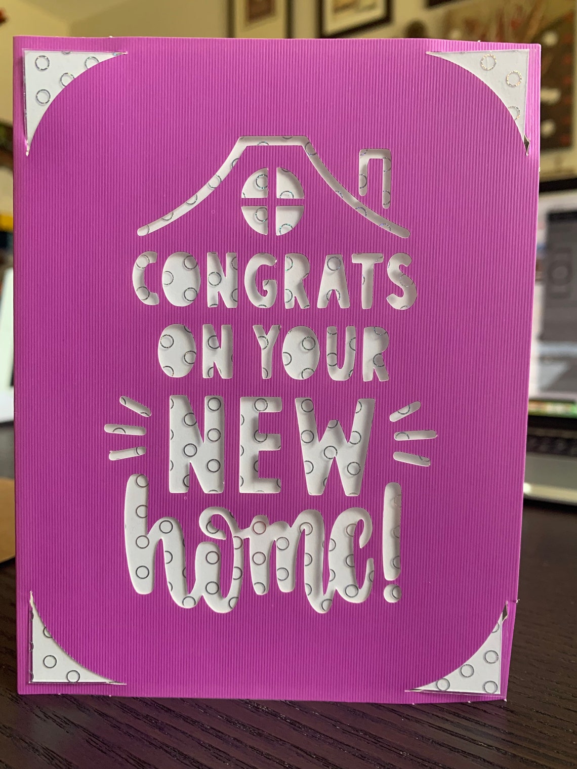 New Home Card Moving Card Just Moved Greeting Card House | Etsy
