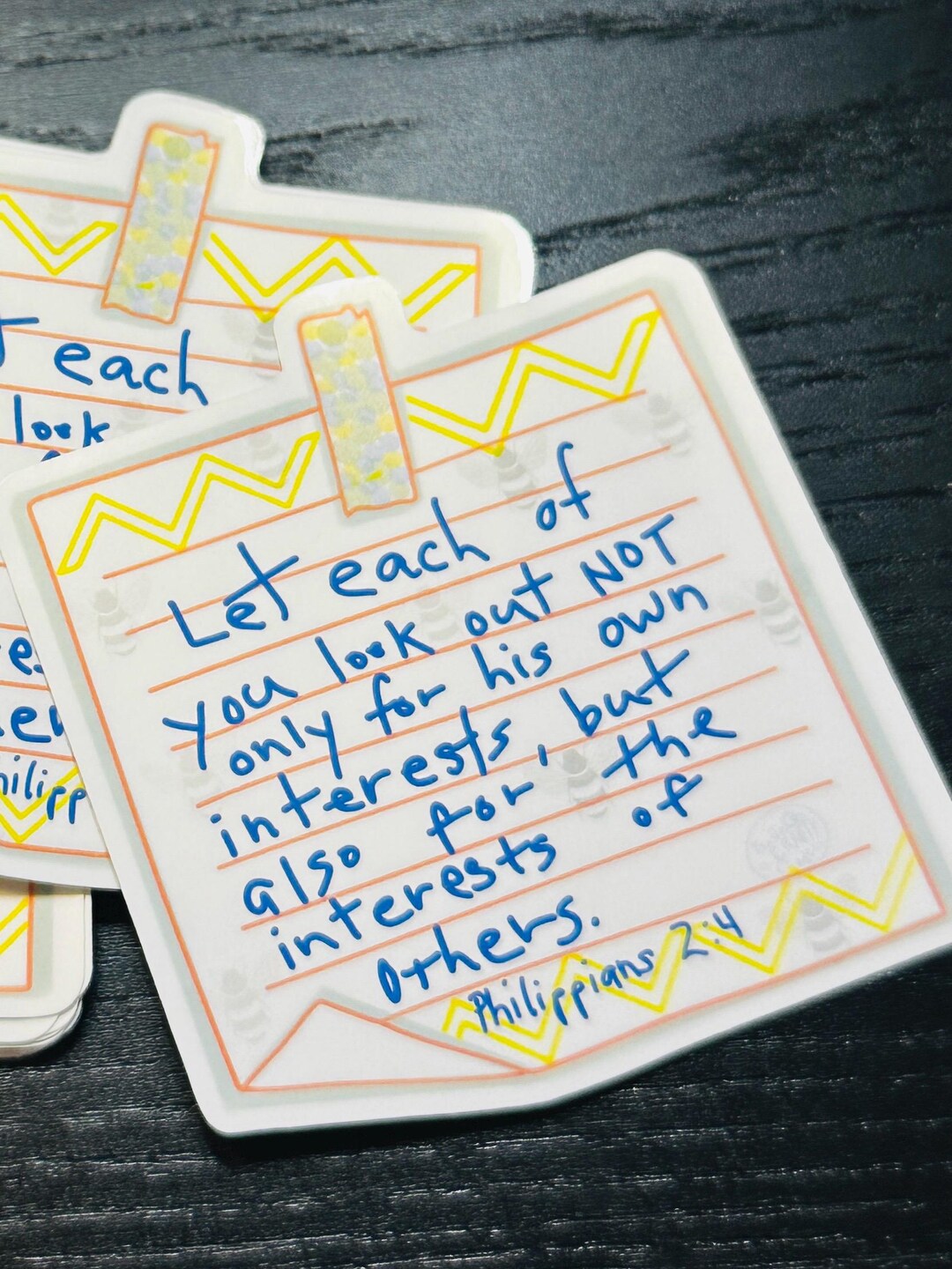 Serve Your Neighbor, Philippians 2 Scripture Verse Sticker, Prayer ...