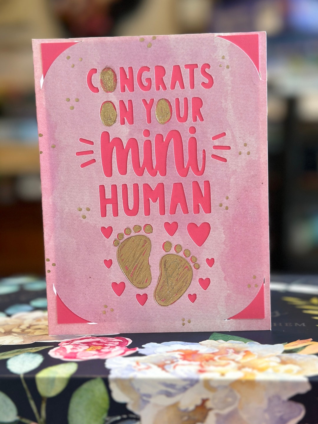 Cutest Baby Card Baby Feet Baby Shower Human New Baby - Etsy