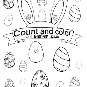 Easter Bunny Activity Sheets, Easter Color Sheets, Easter Bunny Kids ...