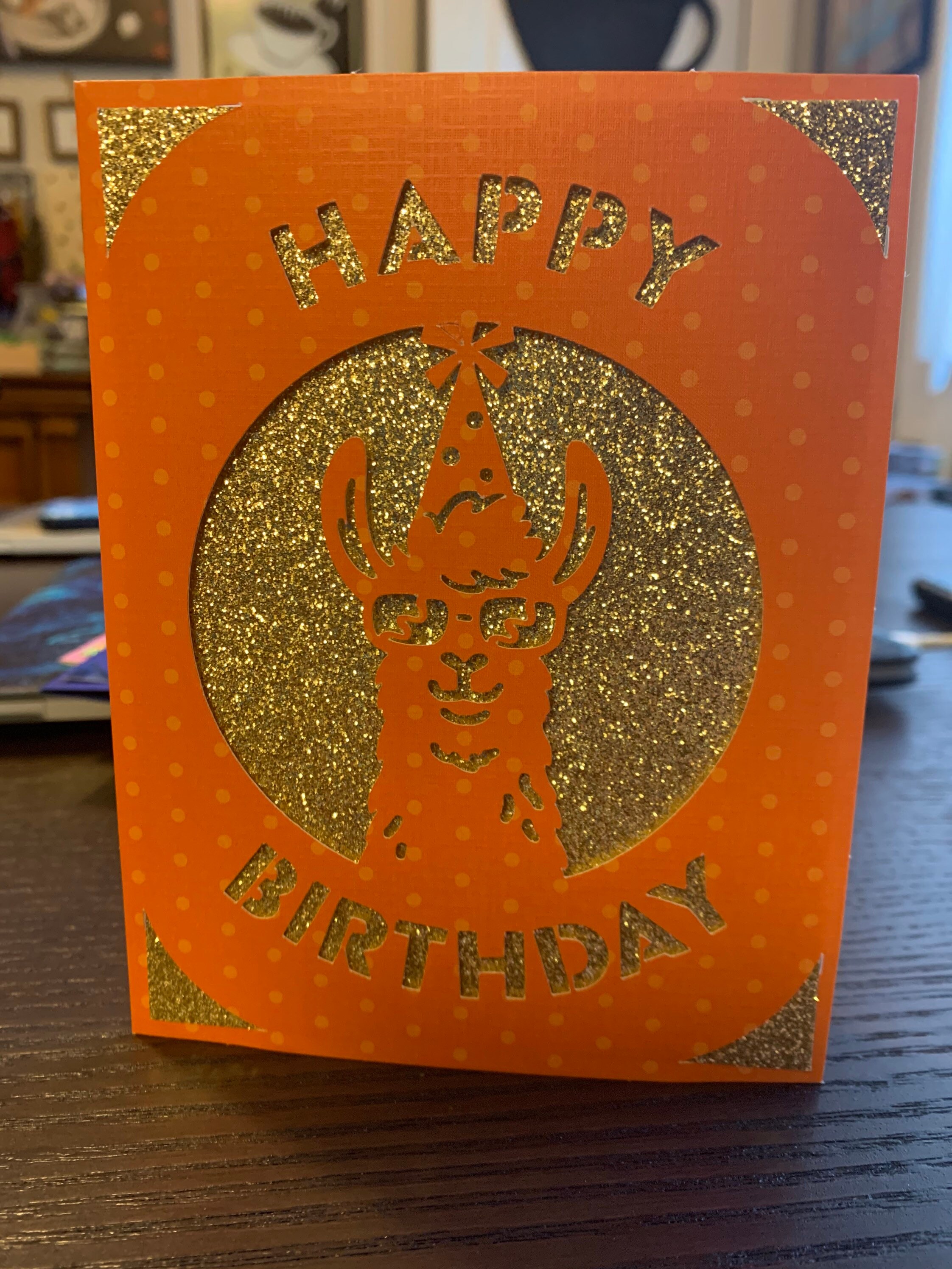 Llama Card Funny Cards Llama Birthday Happy Birthday Card | Etsy