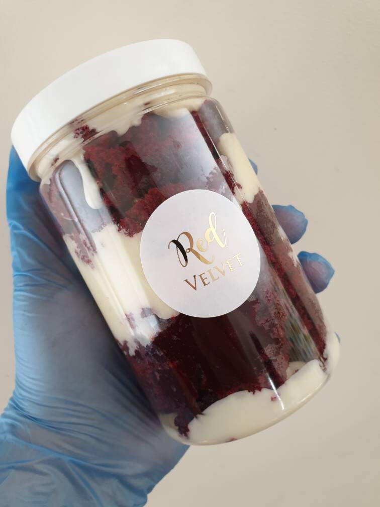 2 Delicious Cake Jars Choose Your Flavours - Etsy UK