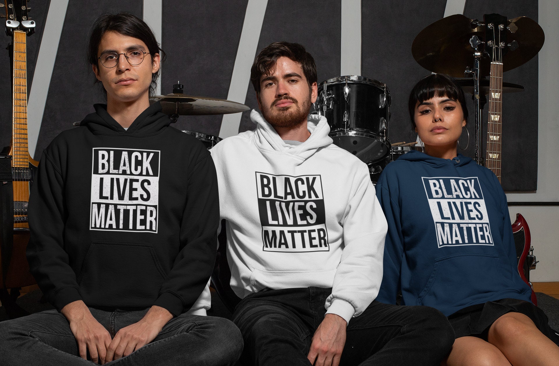 BLM Hoodie Black Lives Matter Sweatshirt Black Lives Matter - Etsy