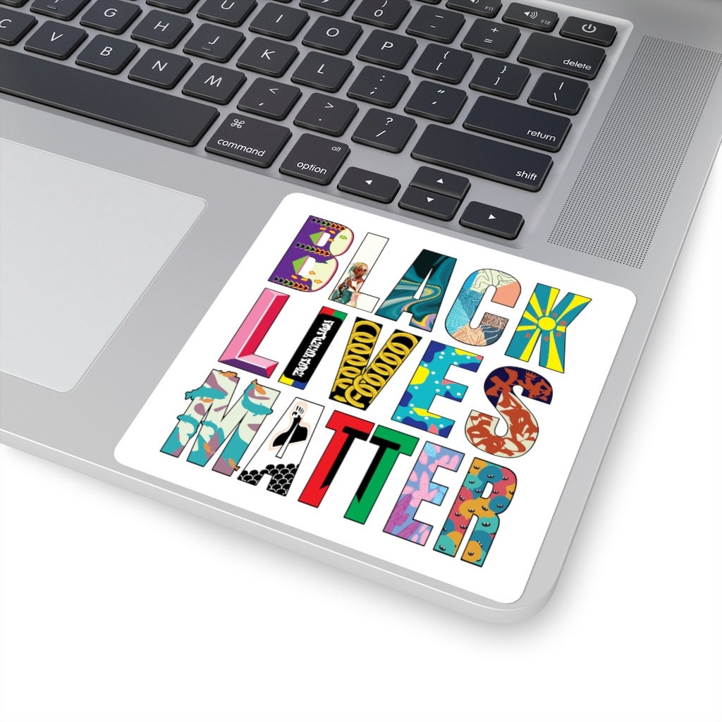 Black Lives Matter Sticker BLM Bumper Sticker Black Lives - Etsy