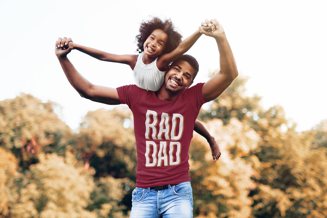 Rad Dad Shirt, Dad Bday Shirt Gift, Daddy Tee, Gift for Dad, Best Dad T ...