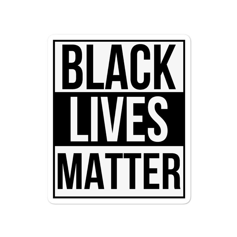 Black Lives Matter stickers BLM Sticker Civil Rights | Etsy