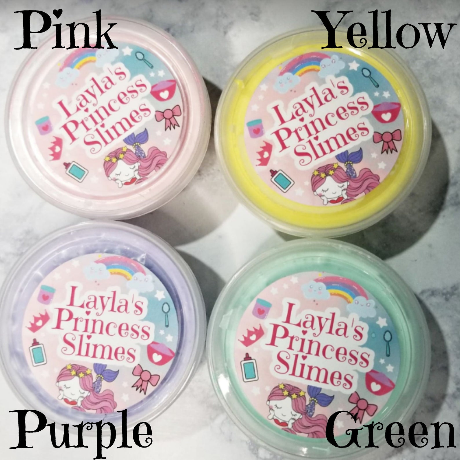 Stretchy Slime Scented Pastel Color Soft Slime Stress - Etsy