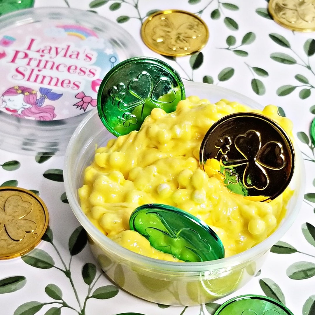 Pot of Gold Slime | St. Patrick's Slime | Crunchy Slime | ASMR ...