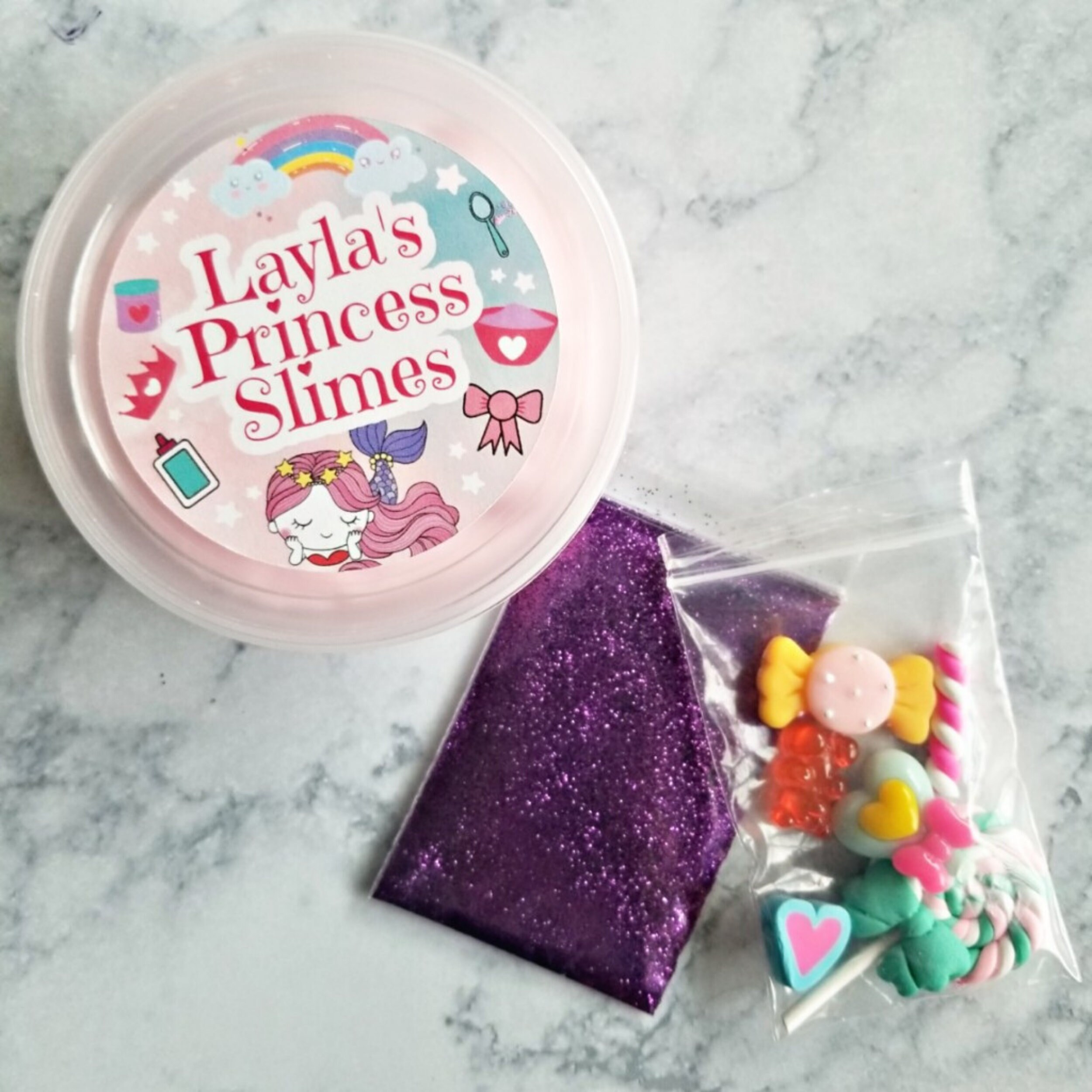 Butter Cotton Candy Scented Slime Candy Rush Themed Slime | Etsy