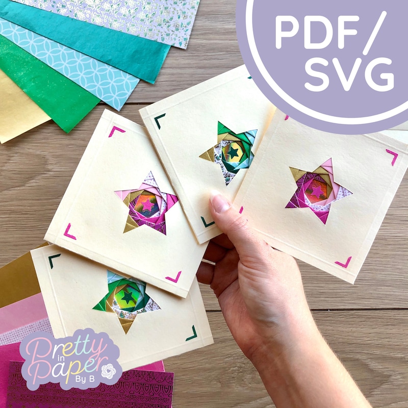 Iris Folding Svg - Etsy