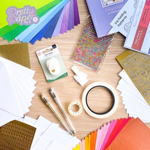 Beginner Iris Folding Card Making Kit | Bright Edition | Craft Kit Gift ...