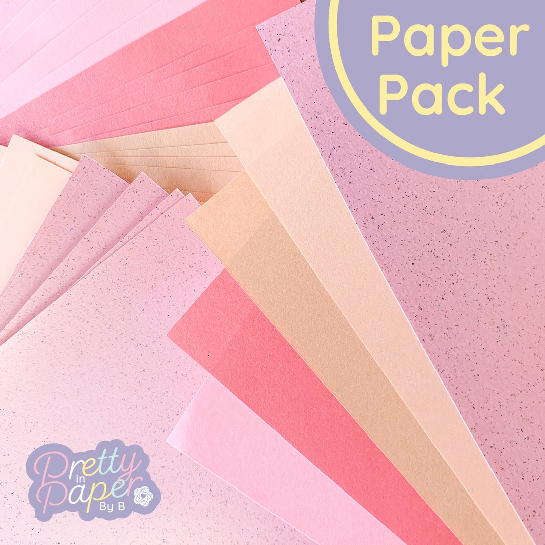 Rose Gold Paper Pack A5, 30 Sheets | Pearlised Paper Pad | Sparkle ...