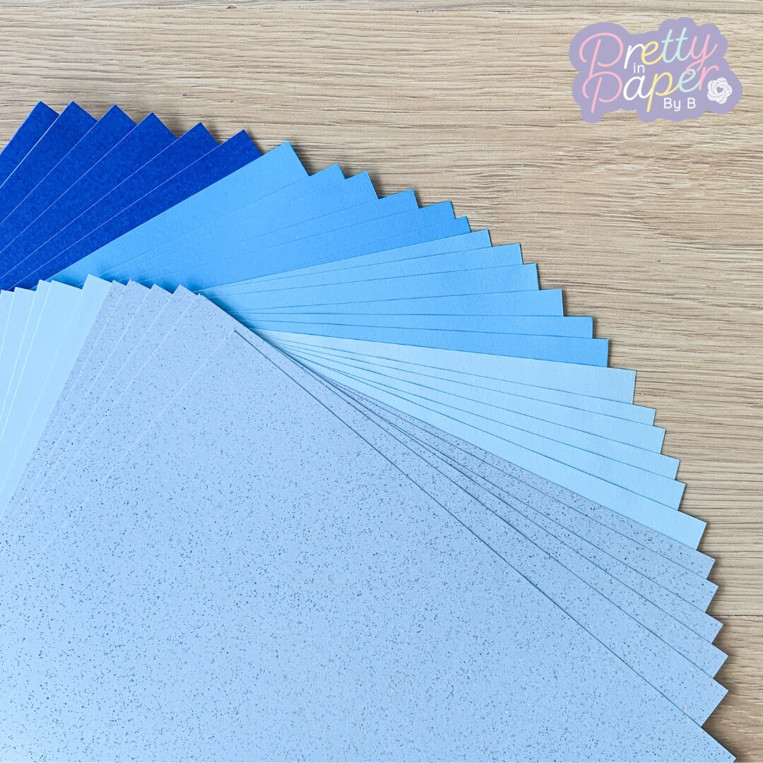 Ocean Waves Paper Pack A5, 30 Sheets | Pearlised Paper Pad | Sparkle ...