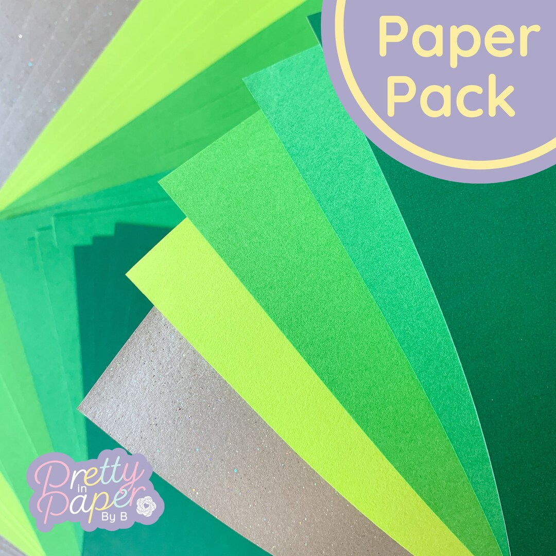Rainforest Paper Pack A5, 30 Sheets | Pearlised Paper Pad | Sparkle ...