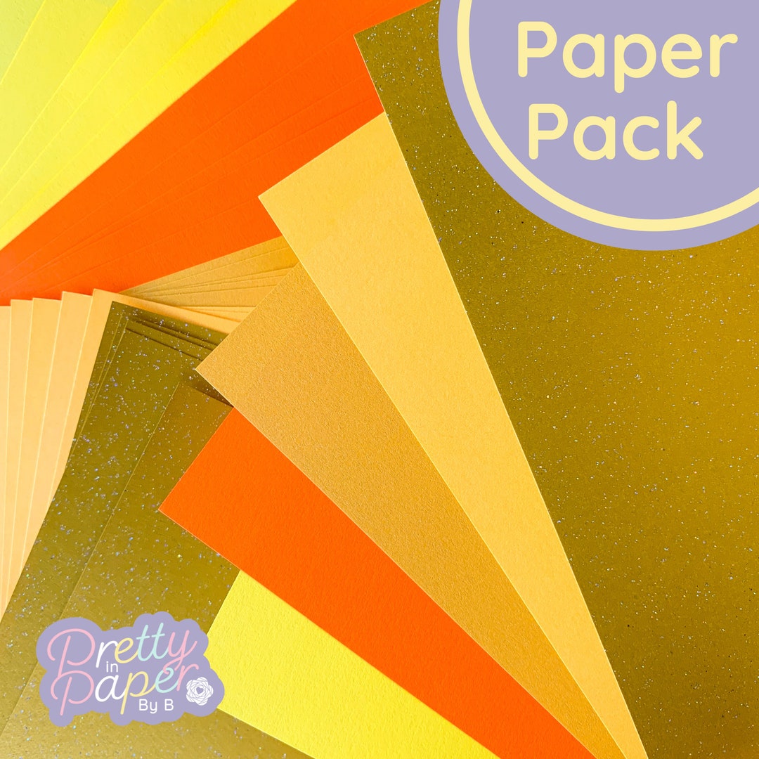 African Sunrise Paper Pack A5, 30 Sheets | Pearlised Paper Pad ...