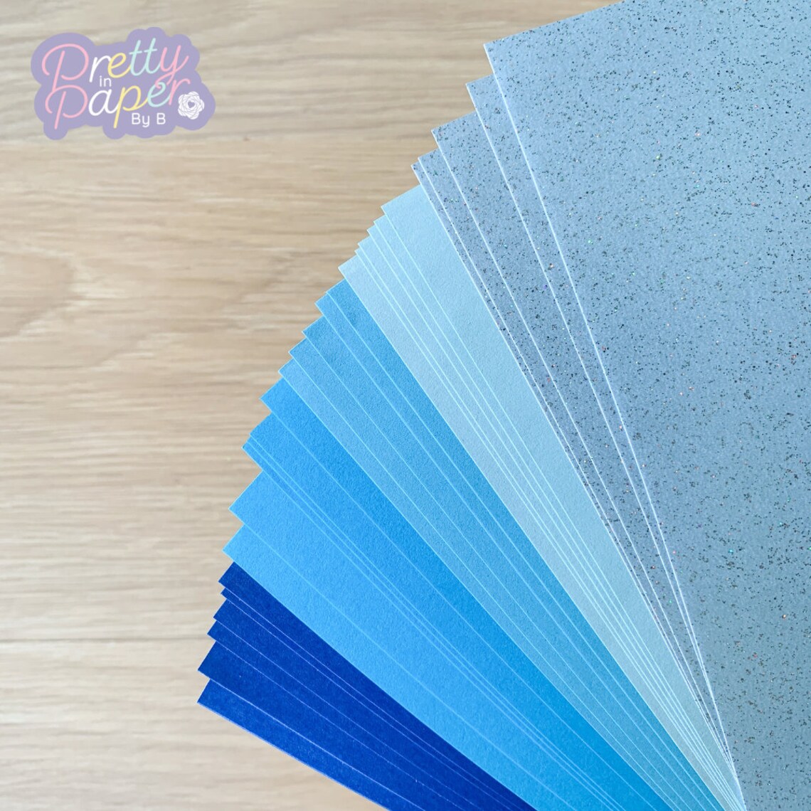 Ocean Waves Paper Pack A5, 30 Sheets | Pearlised Paper Pad | Sparkle ...