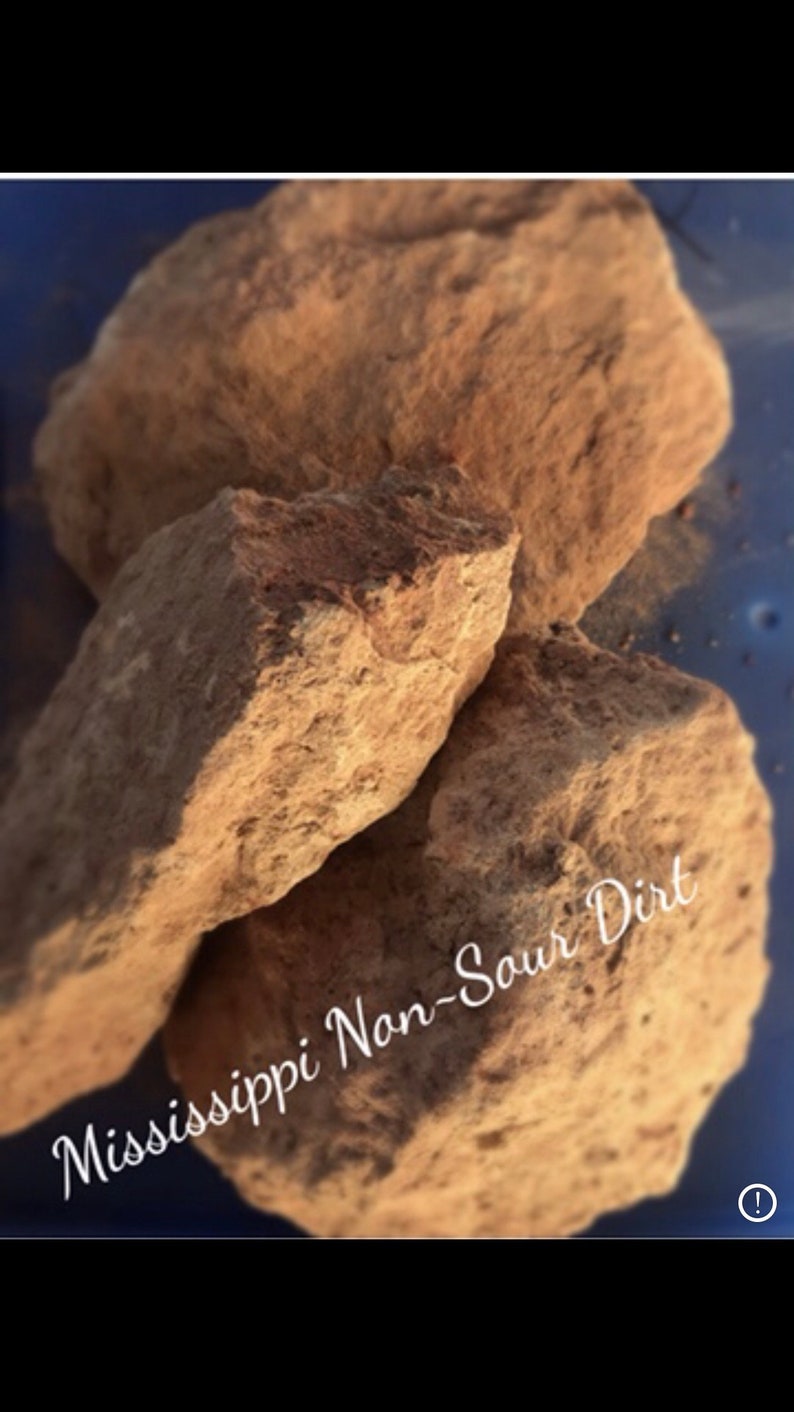 Edible Clay - 1 Pound Mississippi Non- Sour Dirt - Etsy