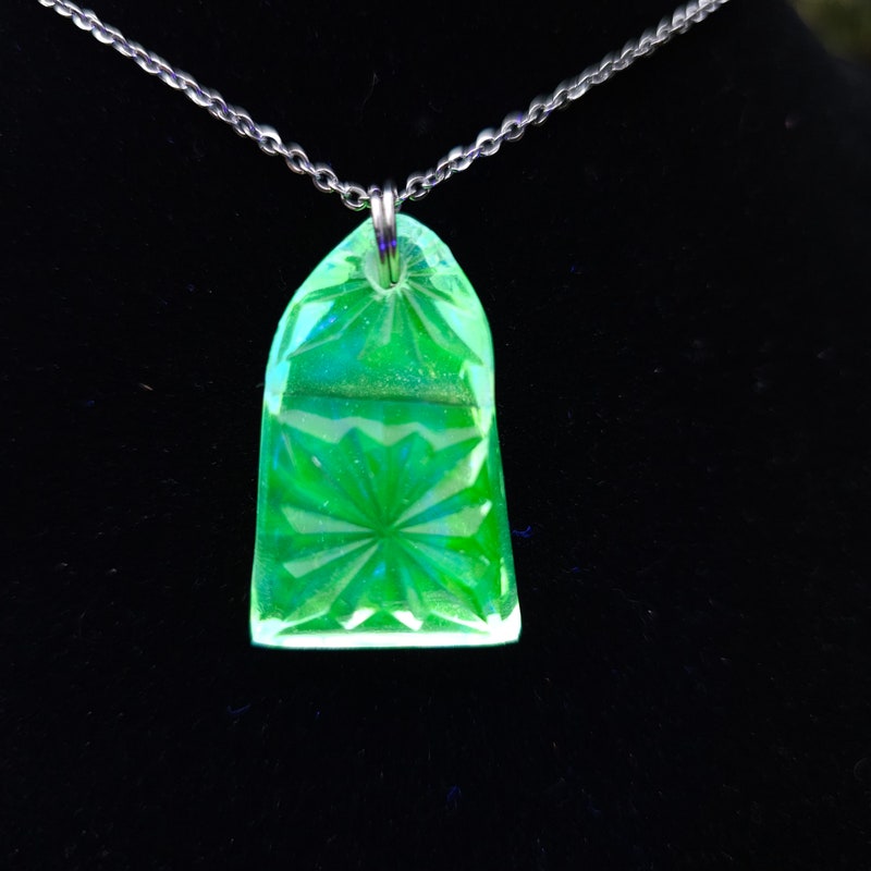 Uranium Glass Jewelry - Etsy