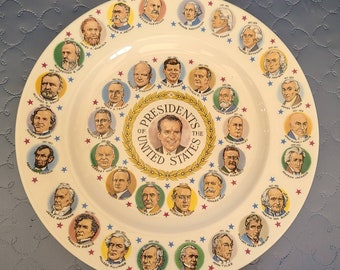 Ronald Reagan Plate - Etsy