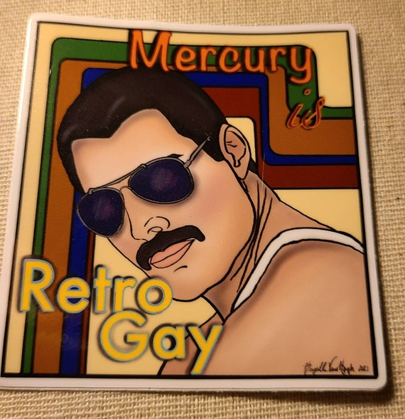 Retro and Pride Inspired Original Design Stickers | Etsy