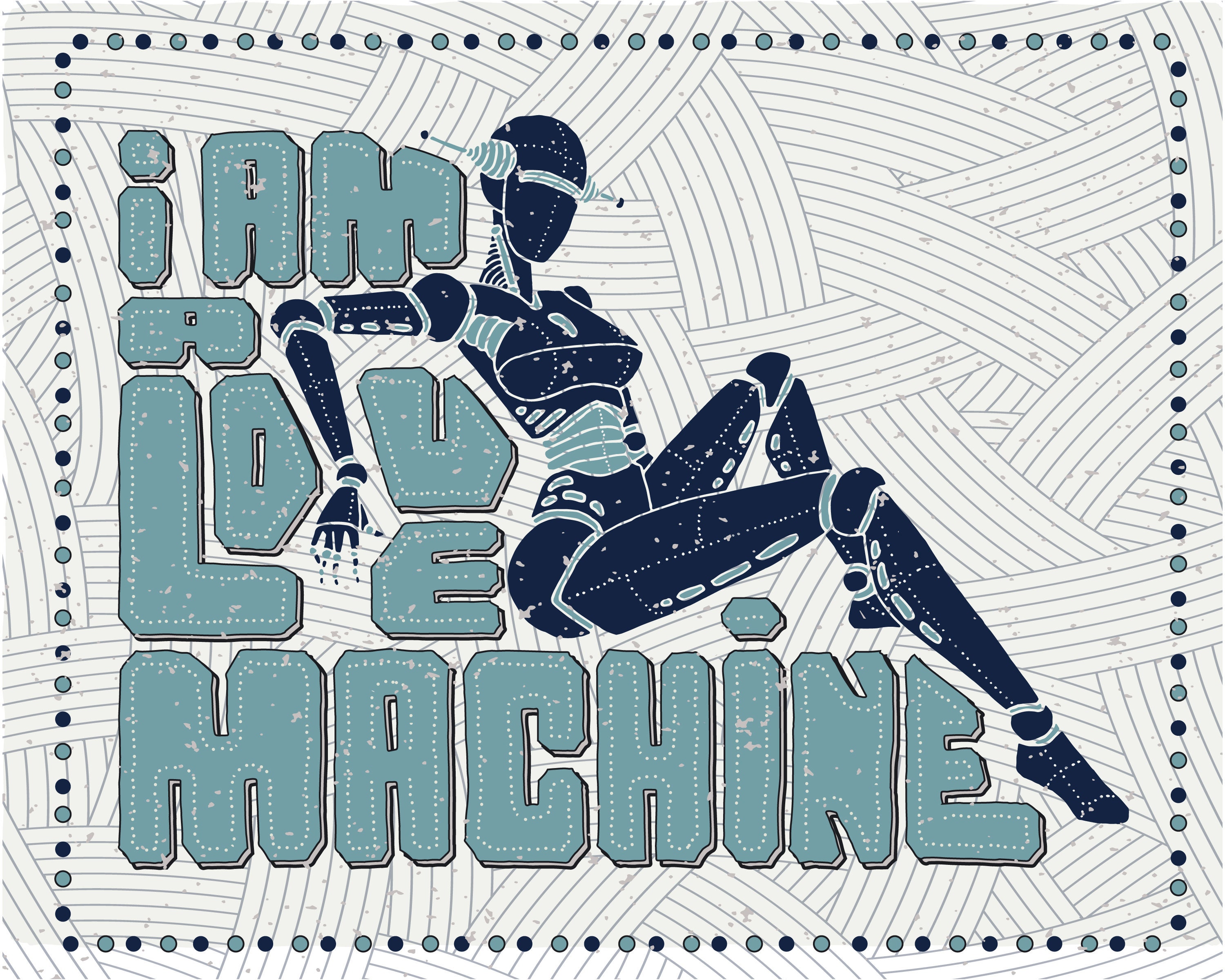 I Am a Love Machine/quirky Robot Art/artificial - Etsy